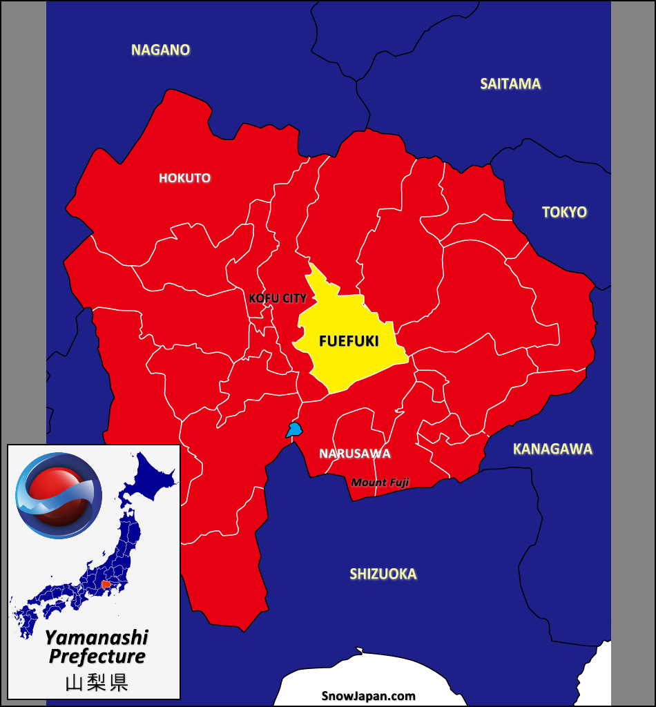 Ski & snowboard resorts in Fuefuki City, Yamanashi, Japan | SnowJapan